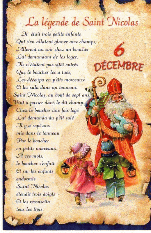 Bonne fête de Saint Nicolas